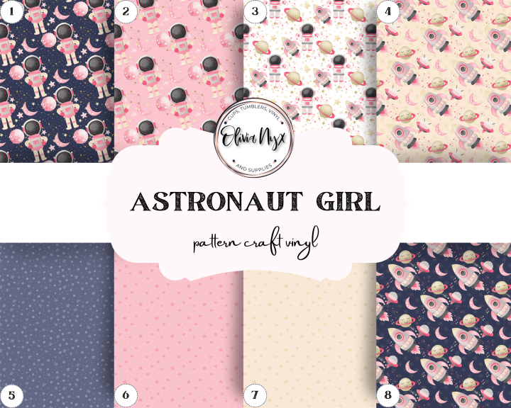 Printed Vinyl | Astro Girl - Olivia Nyx
